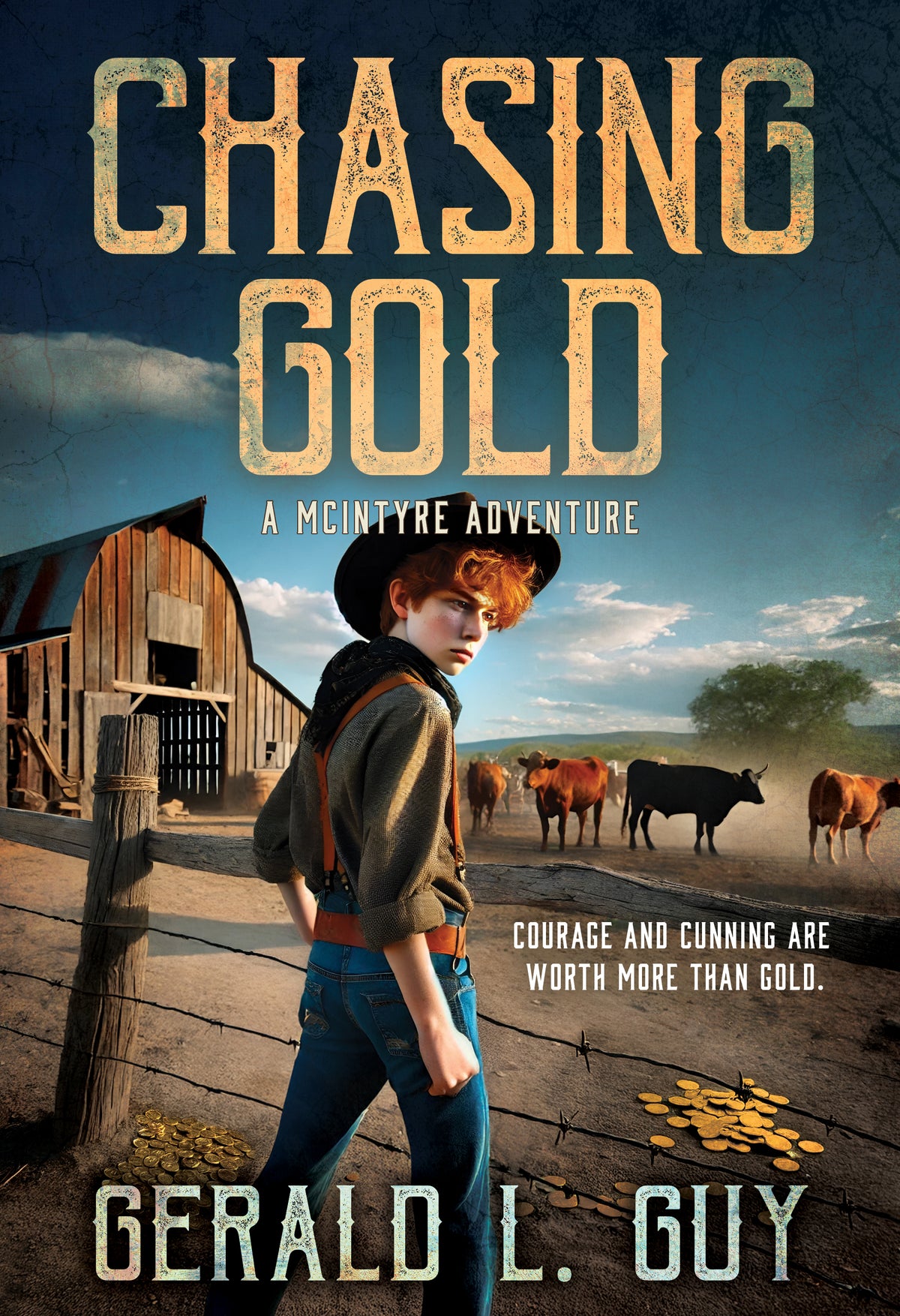 Chasing Gold: A Classic YA Western Adventure (The McIntyre Adventures ...