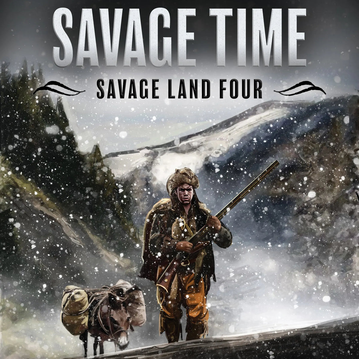 To Face A Savage Time: A Mountain Man Classic Western (Savage Land Boo — Wolfpack Publishing